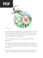 The Shepherd Boy and The Wolf | PDF | Shepherd