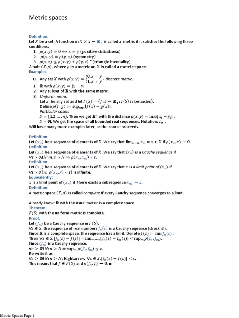Cabinet 11 | PDF | Metric Space | Continuous Function