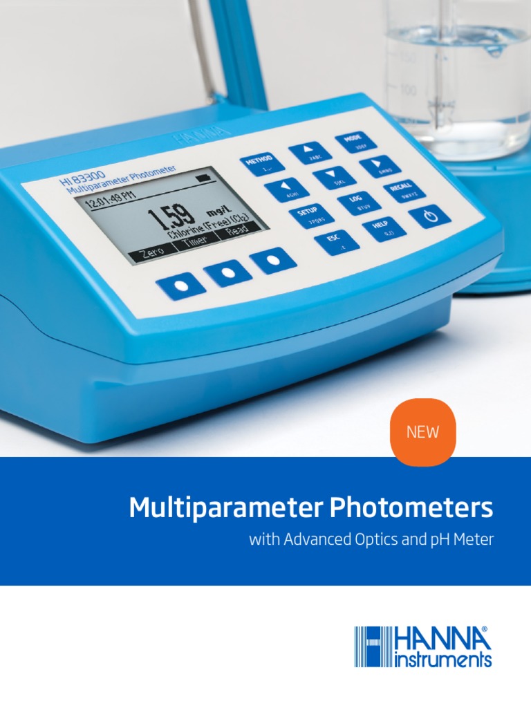 Multiparameter Photometers | PDF | Phosphorus | Light Emitting Diode