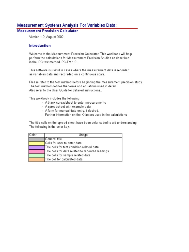 Tool Stack Template 2013 | PDF | Accuracy And Precision | Standard ...