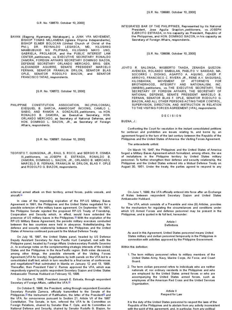 Read and Digest | PDF | Standing (Law) | Federal Government Of The ...