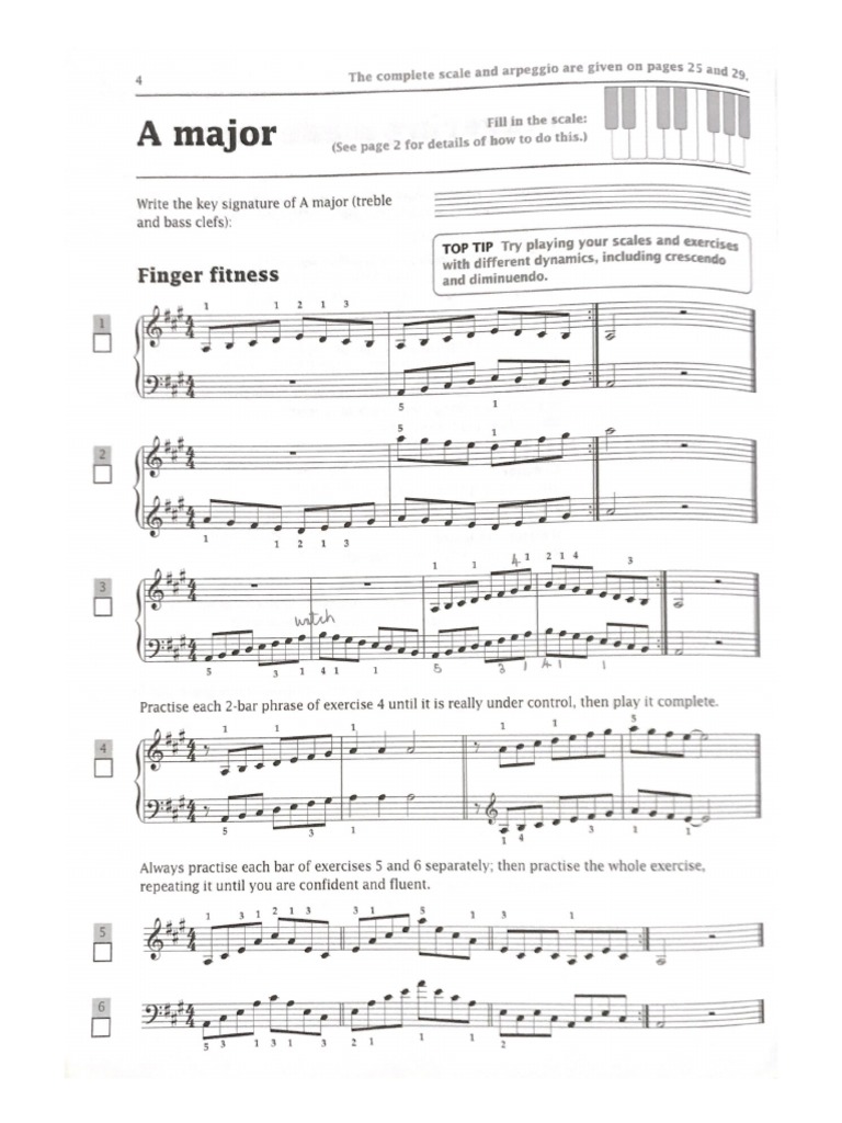 Grade 3 Piano Scales and Arpeggios Method Faber | PDF