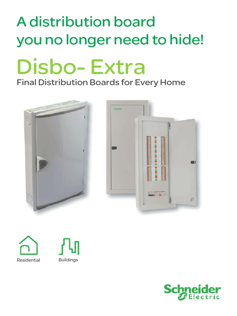 Introducing Disbo-Extra's New Line of Final Distribution Boards for ...