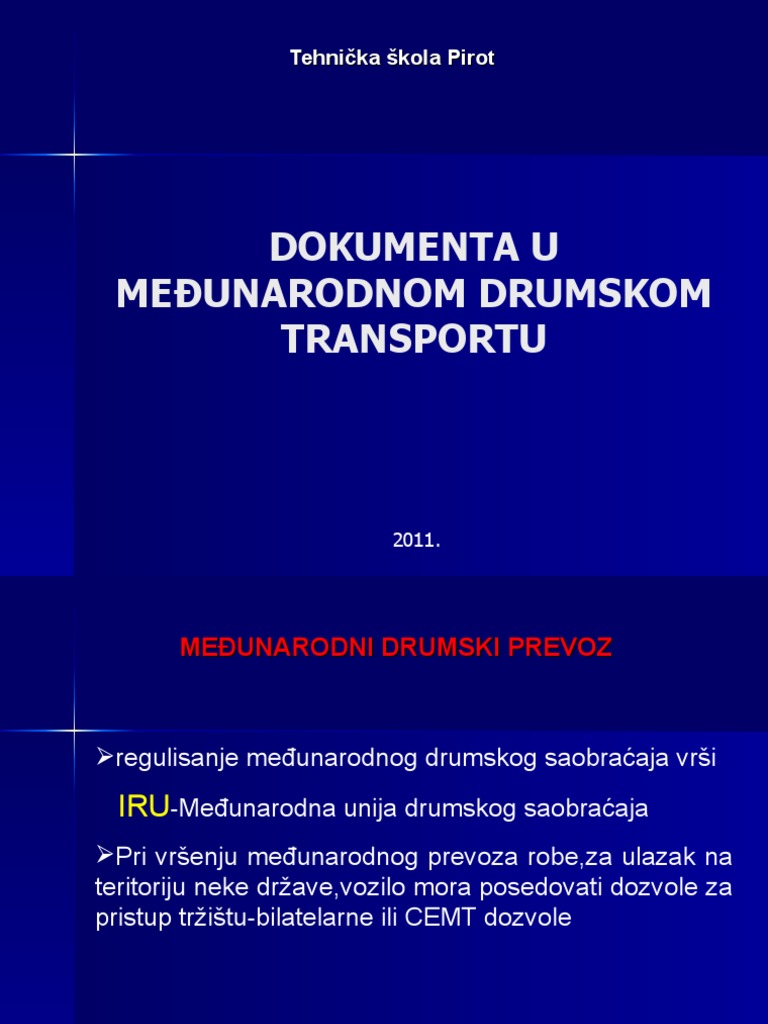 Cemt Dokumenta | PDF