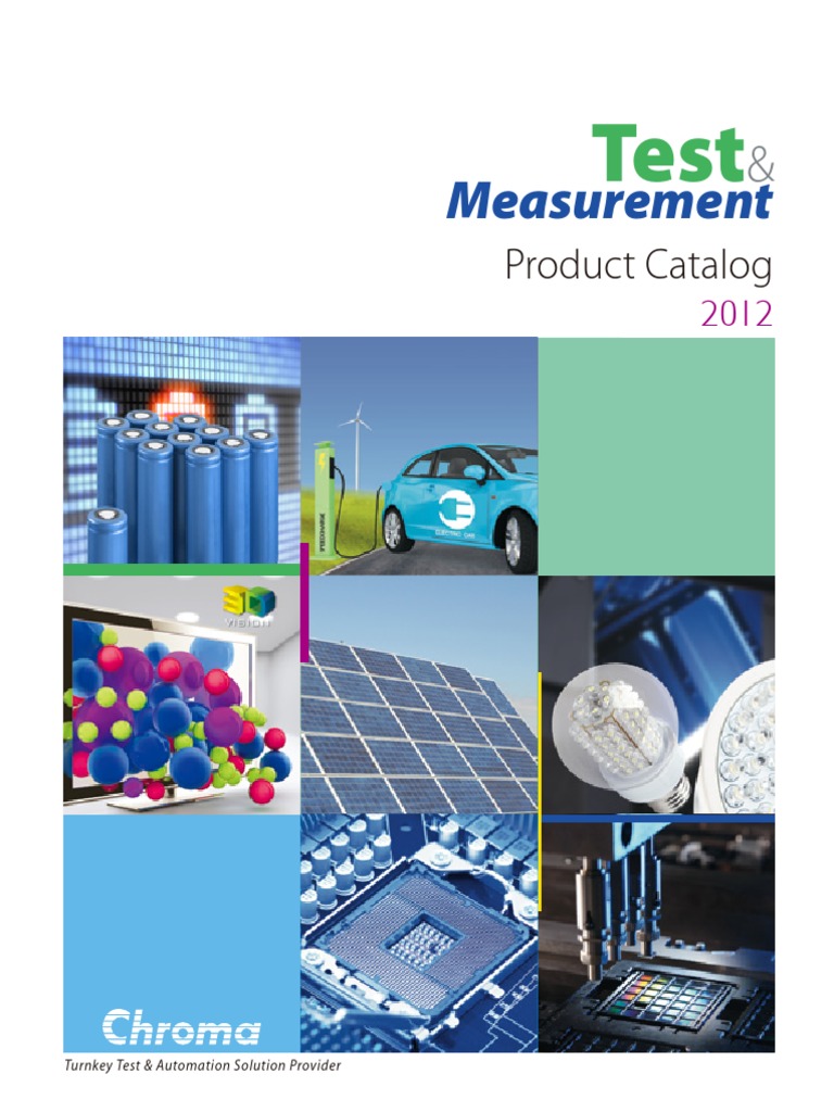 CHROMA Catalog GC - 2012 - en PDF | PDF | Power Supply | Light Emitting ...