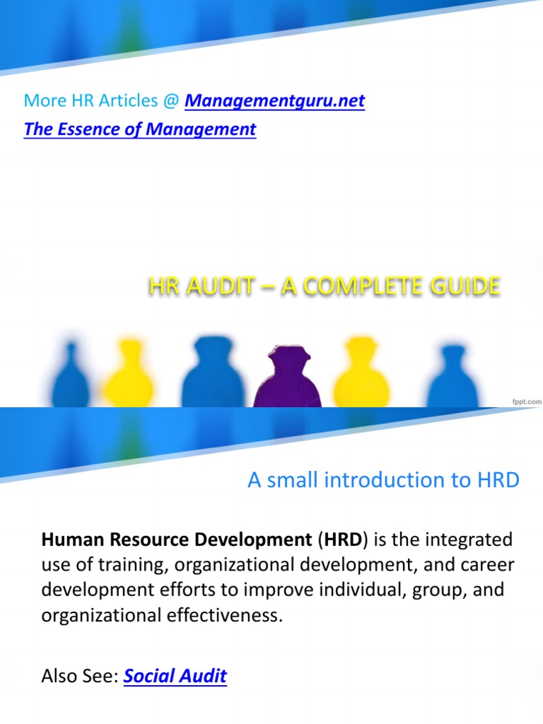 HR Audit - A Complete Guide | PDF | Human Resources | Strategic Management