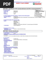 CAT TDTO 30 Safety Data Sheet | PDF