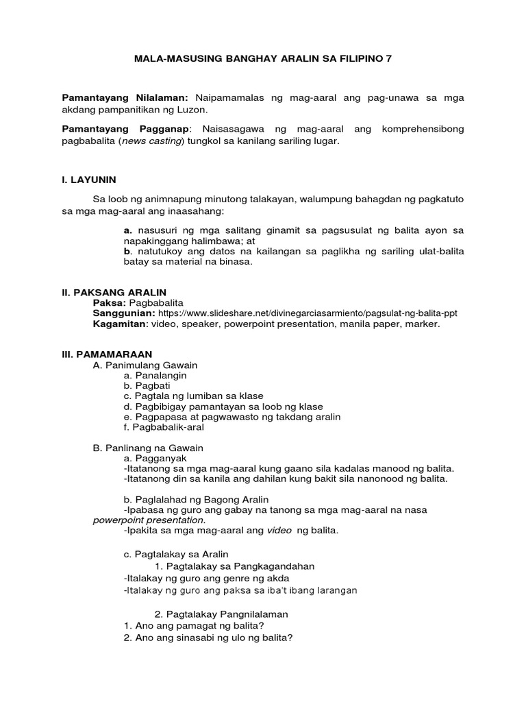 Halimbawa Ng Pagsulat Ng Balita Sa Filipino Pdf Halimbawa Ng Pagsulat Ng Balita Sa Filipino Pdf