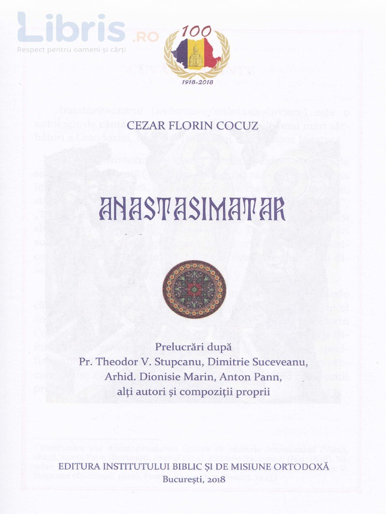 Anastasimatar Cezar Florin Cocuz | PDF