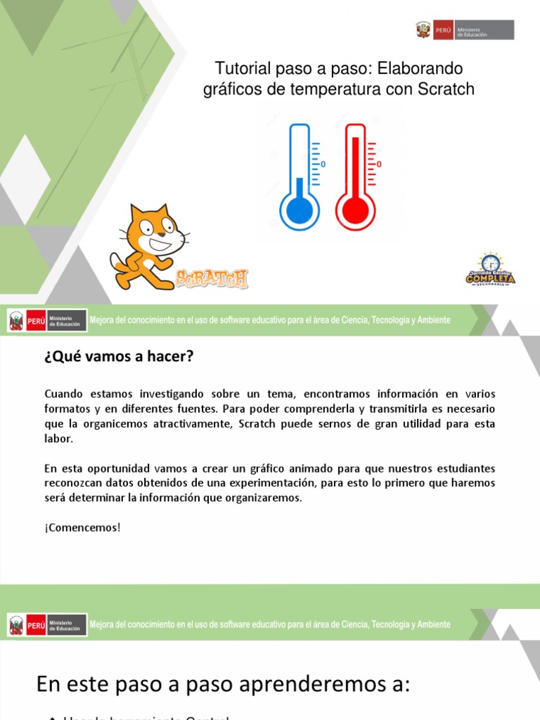 Tutorial Scratch | PDF | Termorregulación | Point and Click