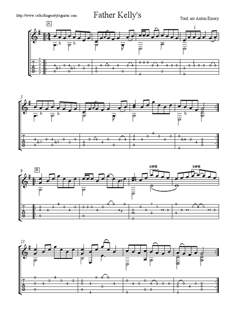 Father Kelly's Reel 1 PDF | PDF