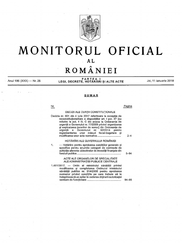 Conditii Generale Contract - Anexa Nr. 2 La H.G. Nr. 1-2018 | PDF