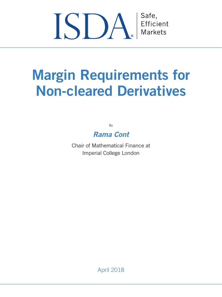 Non-Cleared Derivatives Margin Requirements | PDF | Derivative (Finance ...