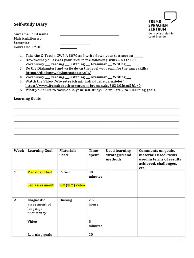 Selfstudy | PDF | Teaching | Pedagogy