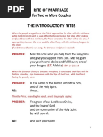 Catholic Rite Wedding Missalette Sample | PDF | God The Father | Mass ...