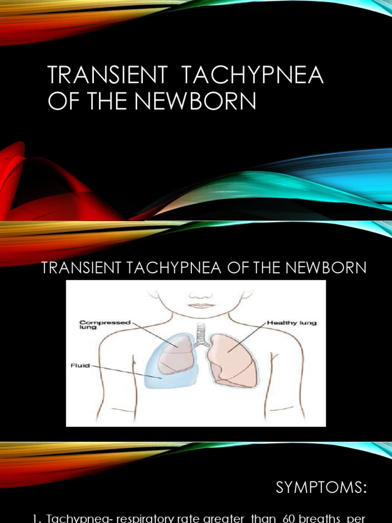 Newborn Transient Tachypnea Symptoms | PDF | Wellness | Science ...