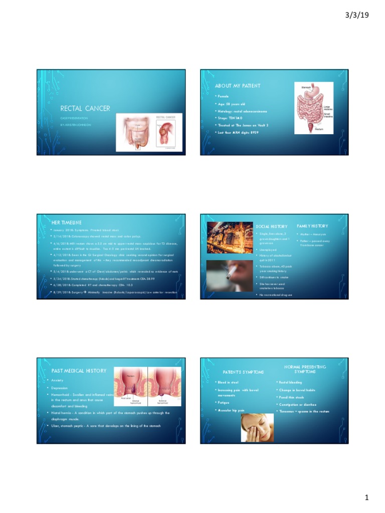 Rectal Ca | PDF | Colorectal Cancer | Rectum