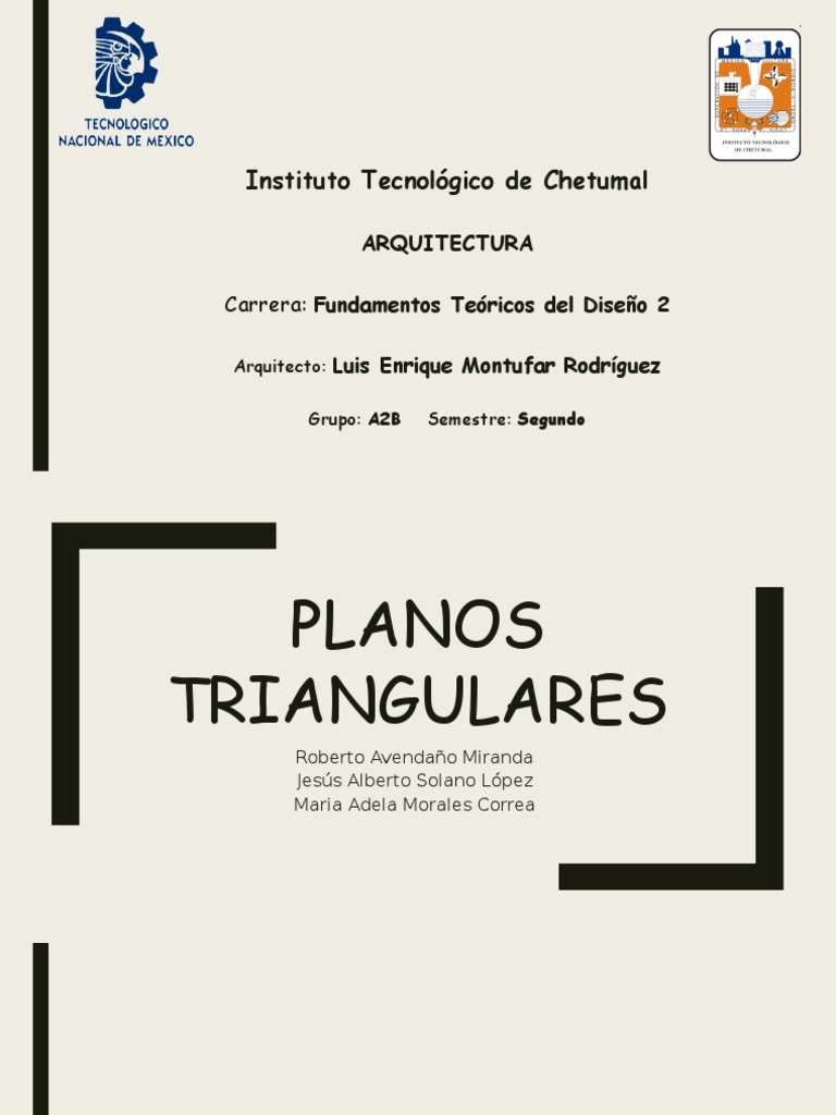 Planos triangulares: conceptos básicos, tipos y aplicaciones en ...