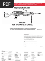 Ranger Tactical Tasks List | PDF | Trigger (Firearms) | Machine Gun
