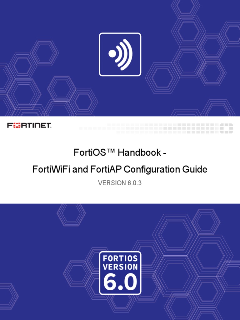 Fortigate Fortiwifi and Fortiap Configuration Guide 60 PDF | PDF ...