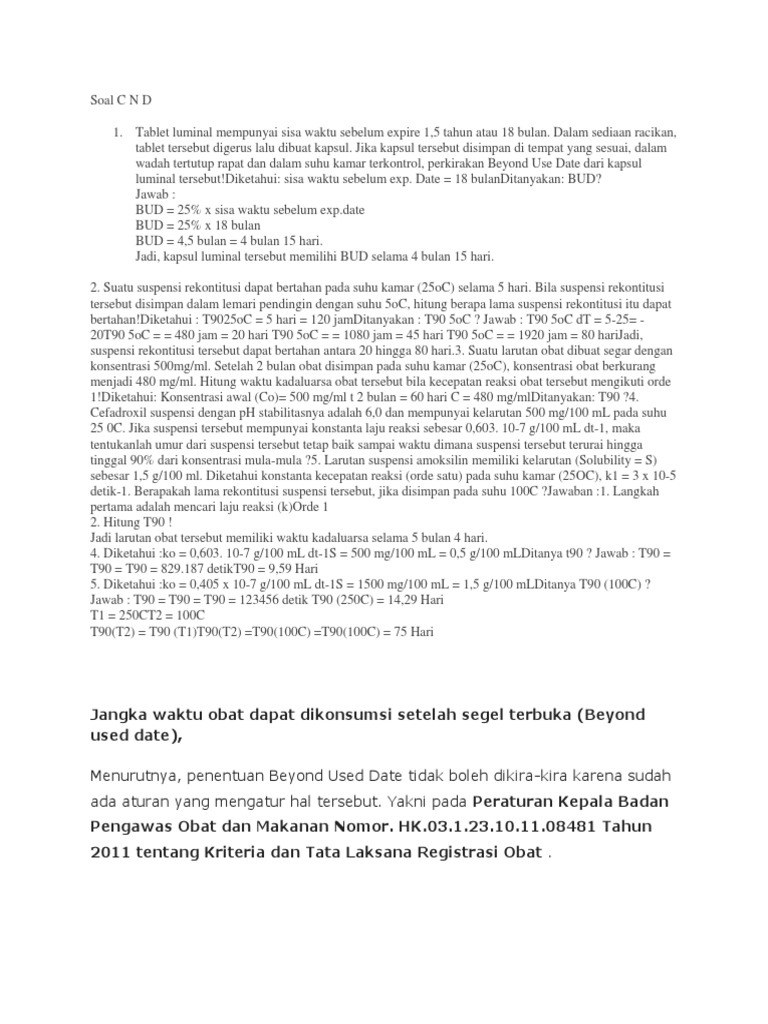 Soal Bud | PDF | Kesehatan Holistik