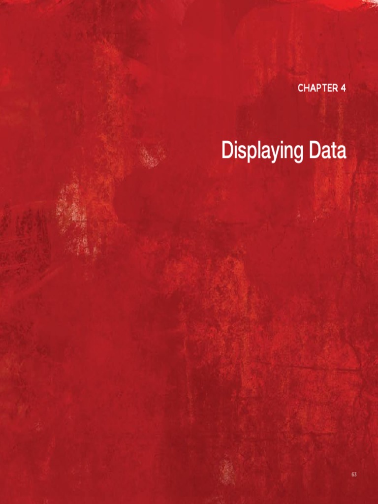 Slide-Ology Chapter 04 - Displaying Data PDF | PDF | Chart | Pie Chart