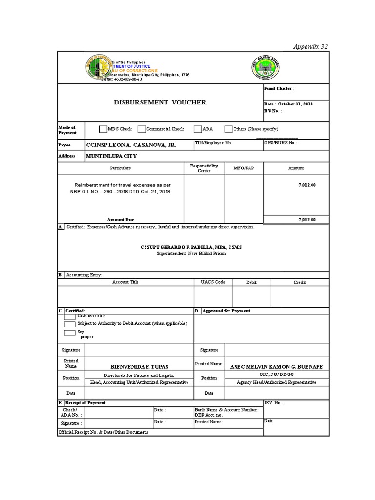 Itenerary of Travel-Casanova SPPF | PDF | Payments | Service Industries