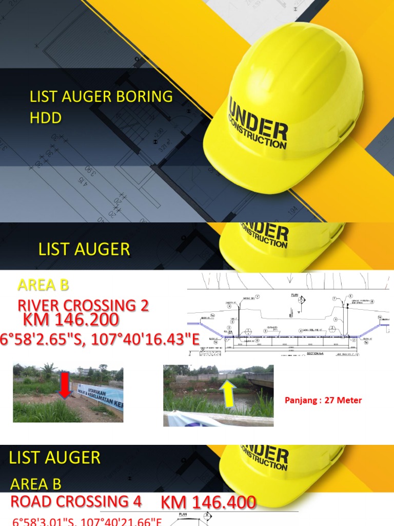 List Auger Boring HDD | PDF