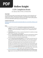 TOTK 100% Route and Checklist Guide | PDF