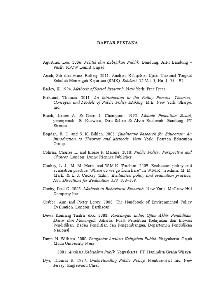 11 Daftar Pustaka Ringkasan | PDF | Research Methods | Analysis