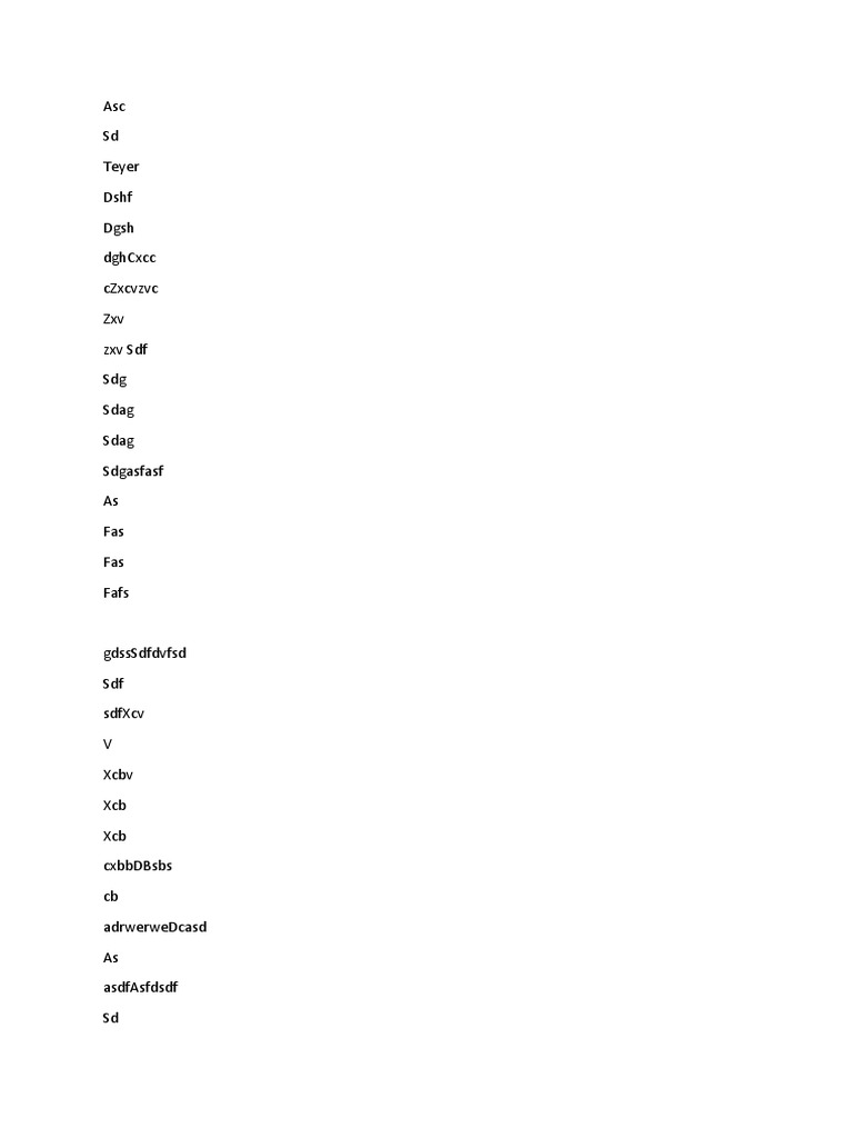 Asc SD Teyer DSHF DGSH DGHCXCC CZXCVZVC ZXV ZXV SDF SDG Sdag Sdag ...
