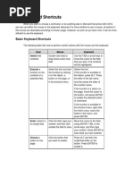 Dynamics Nav Shortcut Keys | PDF | Microsoft Excel | Human–Computer Interaction