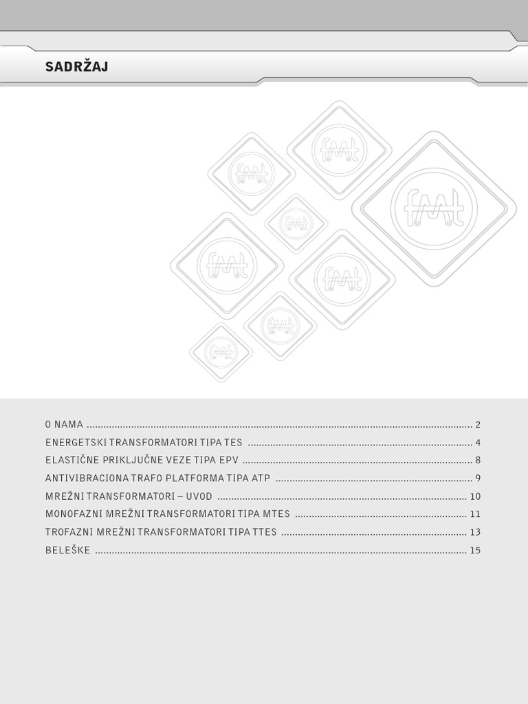 Energetski Transformatori PDF | PDF