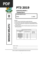 Contoh Soalan UASA BM T3 | PDF