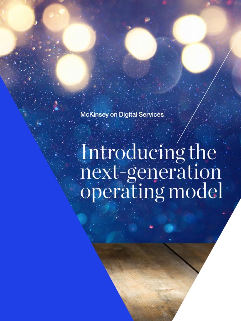 Introducing The Next Gen Operating Model PDF | PDF | Business Process ...