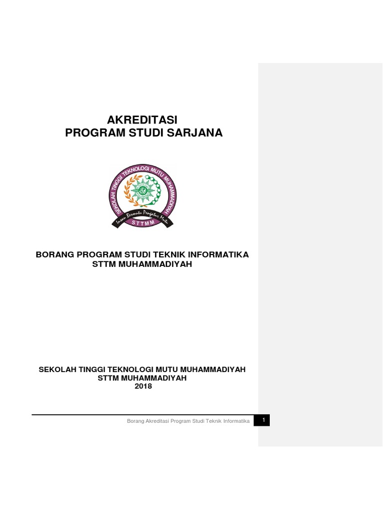 BORANG 3A Teknik Informatika Final | PDF