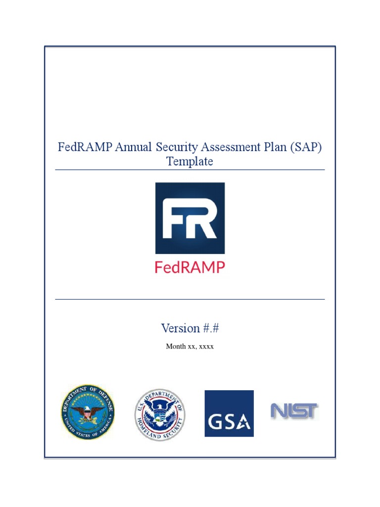 FedRAMP Annual SAP Template | PDF | Information Security | Password