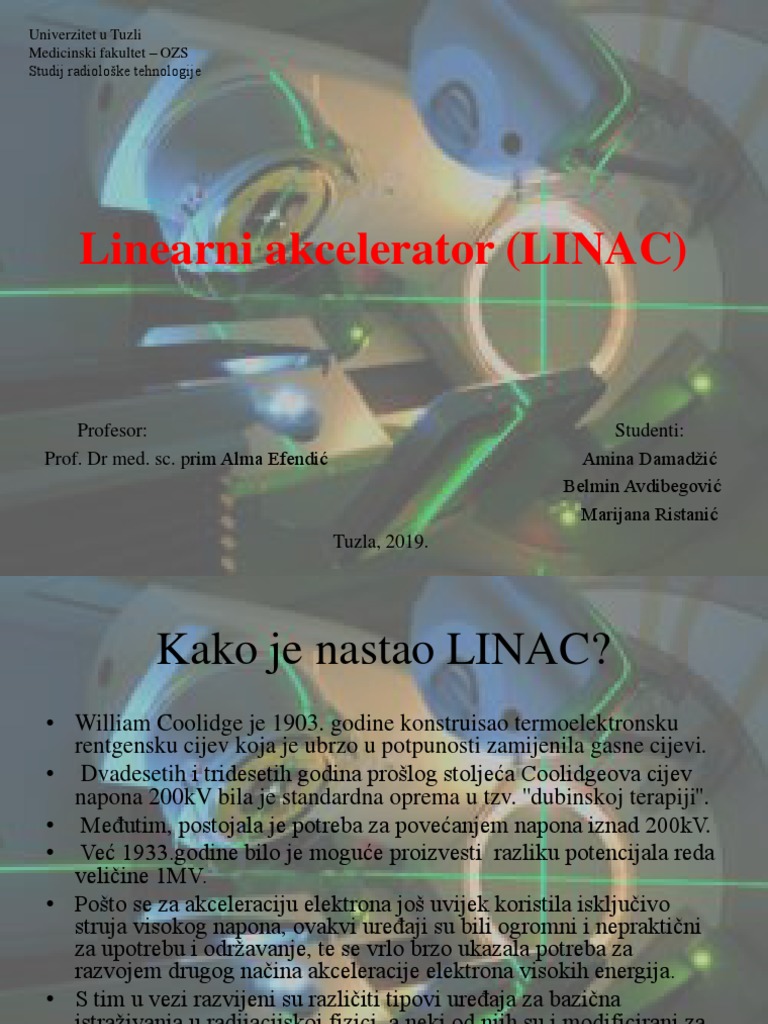 Linearni Akcelerator (LINAC) | PDF