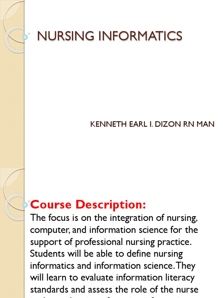 Nursing Informatics 2018 | Health Informatics | Health Care