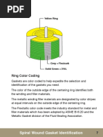 ASME B16.20 Gasket Color Code Chart | PDF