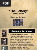 The Lottery Short Story Analysis and Questions | PDF