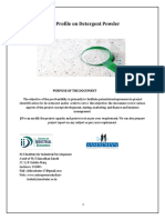Detergent Powder Formulation | PDF | Sodium Hydroxide | Detergent
