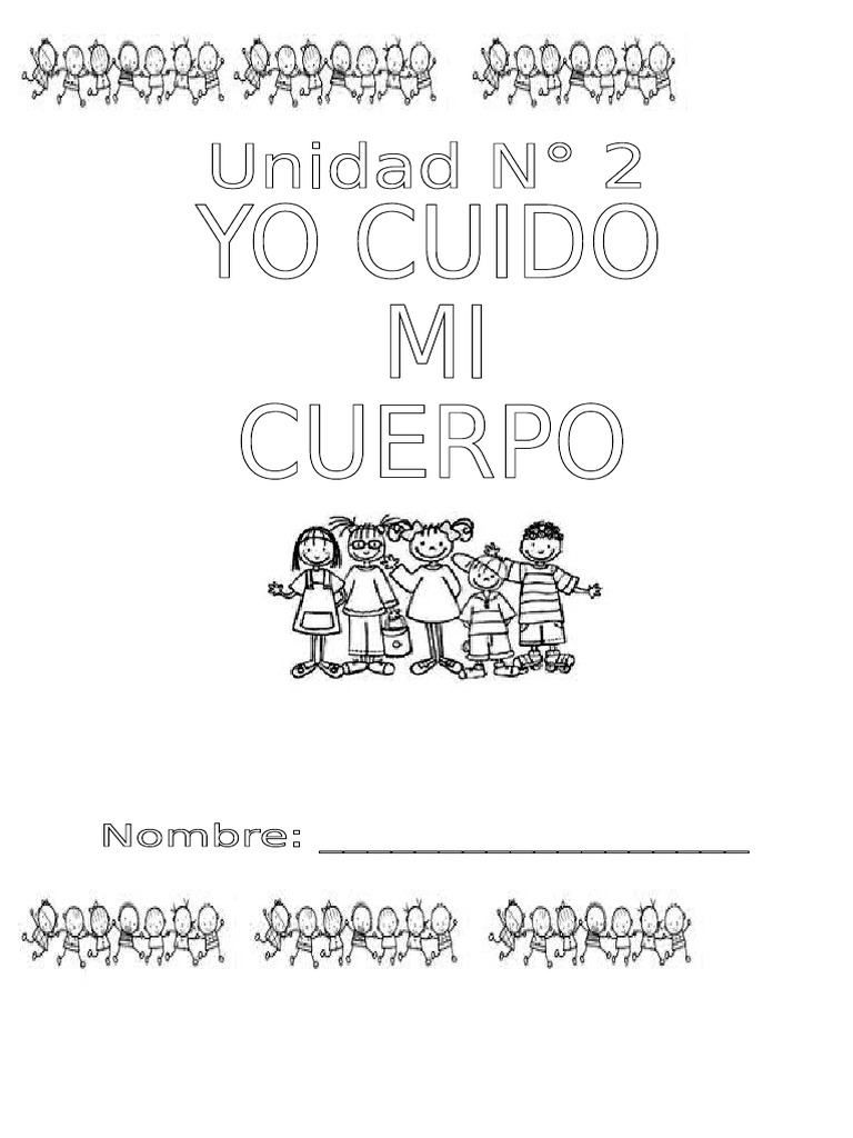 Actividades para Cuidar el Cuerpo Infantil | PDF
