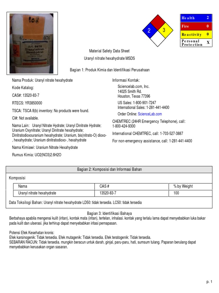 10 Msds | PDF