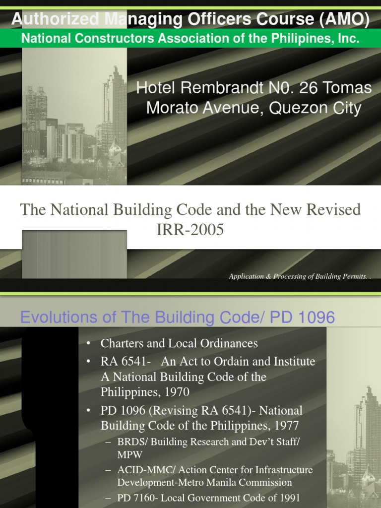 National Building Code | PDF | Building Code | Specification (Technical ...