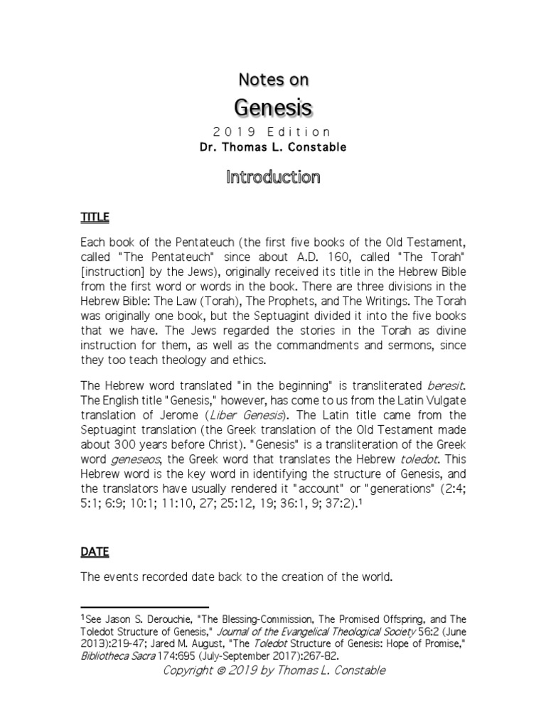Genesis PDF | PDF | Jacob | Septuagint