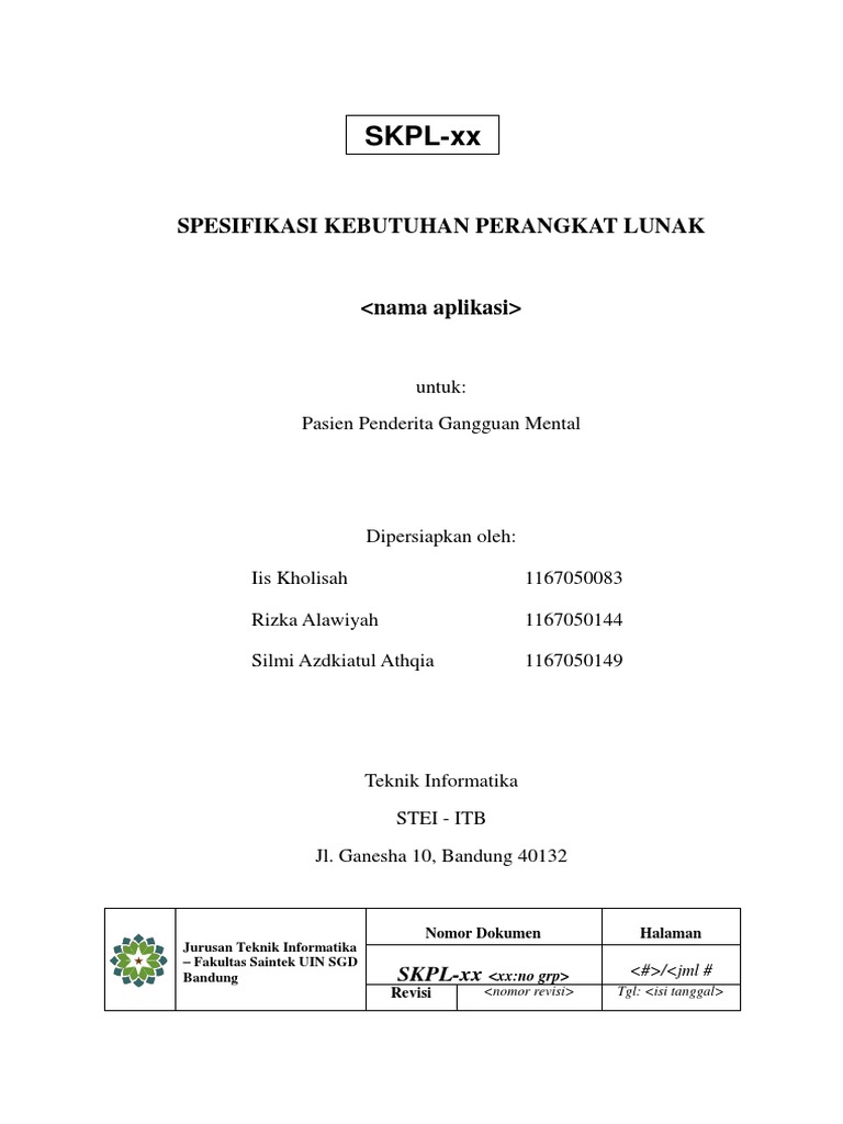 Template SKPL | PDF