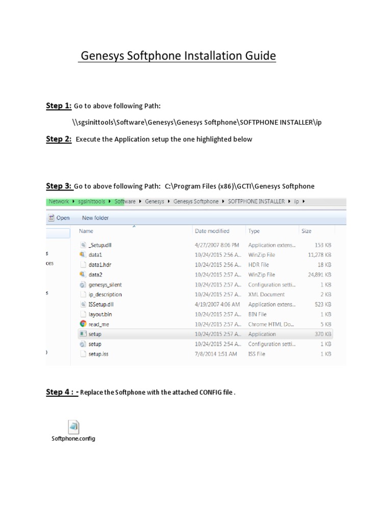 Genesys Softphone Installation Guide PDF | PDF | Business | Technology ...