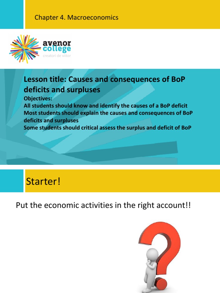 Causes of BOP Deficits | PDF