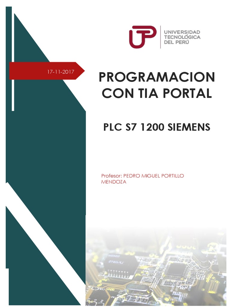 Ejercicios Con Tia Portal s7 1200 | PDF | Controlador lógico ...